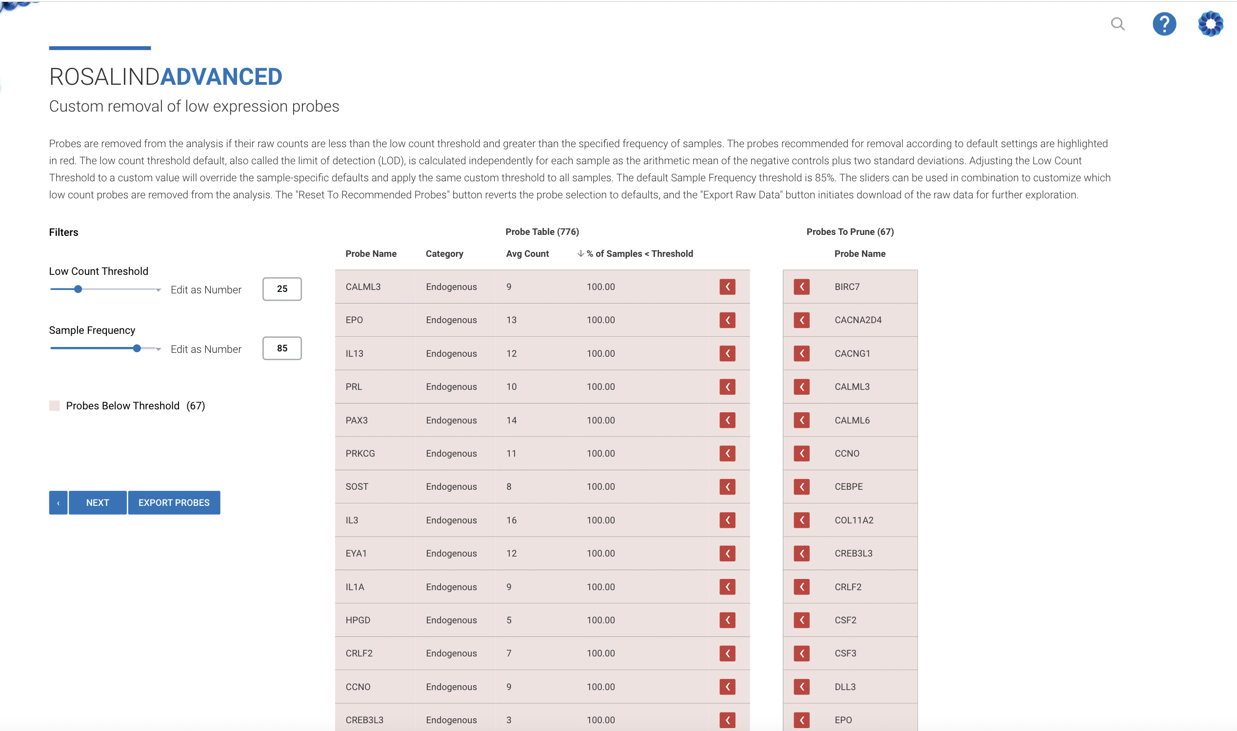 Rosalind Advanced nCounter Data Analysis